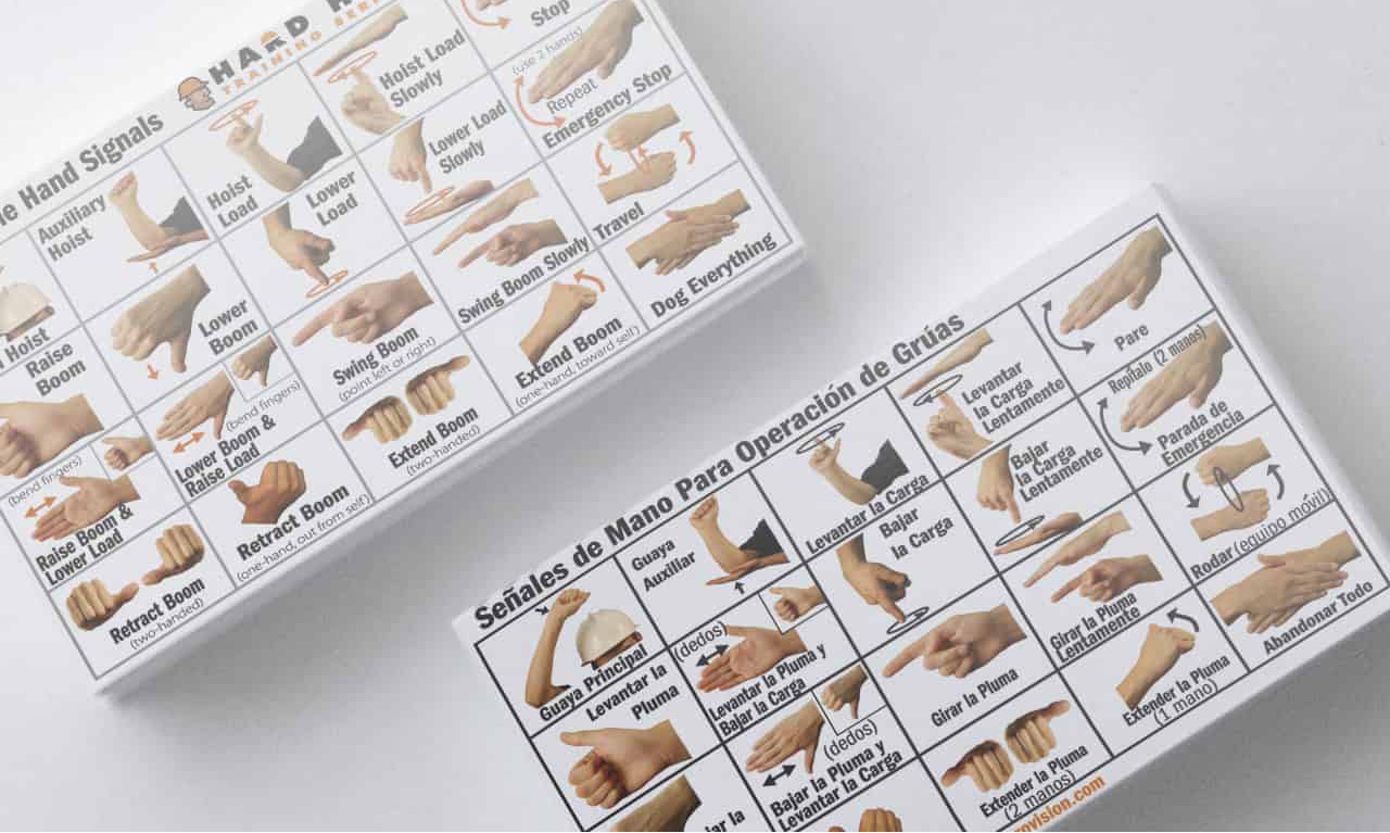 Forklift Hand Signal Cards at Eunice King blog