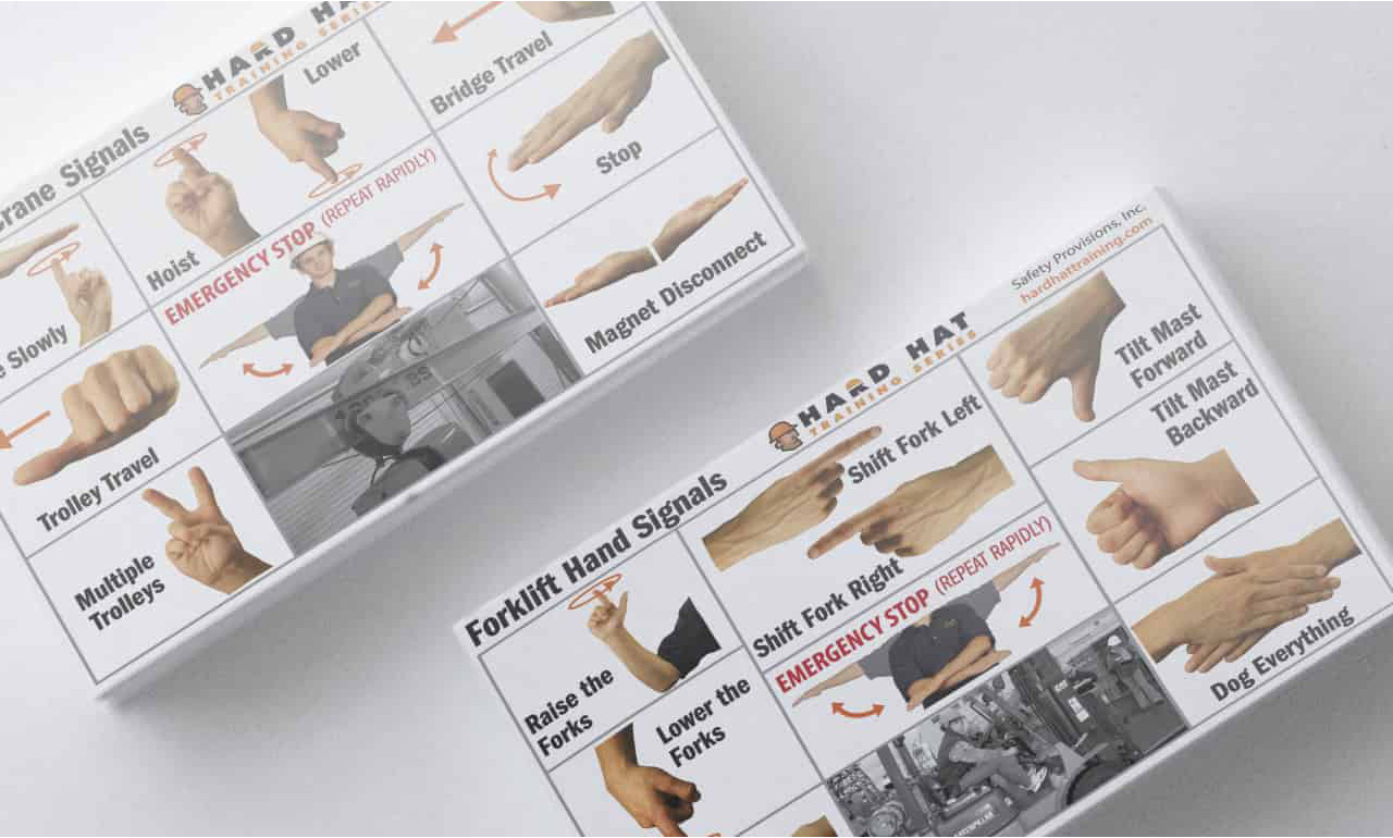 Forklift Hand Signal Cards at Eunice King blog