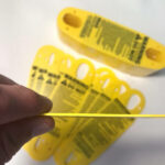 Crane Pendant Warning Tag - For Overhead Hoists (9x2.75'')