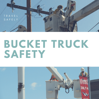 Travel Safely Between Job Sites In A Bucket Truck
