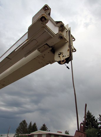 Anti-Two Blocking Poster | Don't Be a Blockhead | Hard Hat Training