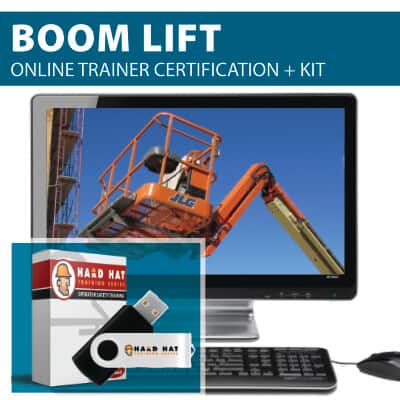 Boom Lift Train the Trainer Lifetime Certification, Covers B1, B3 MEWPs
