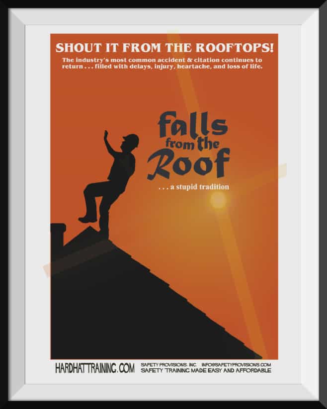Shout Out From The Rooftops! - Fall from the roof... a stupid tradition.