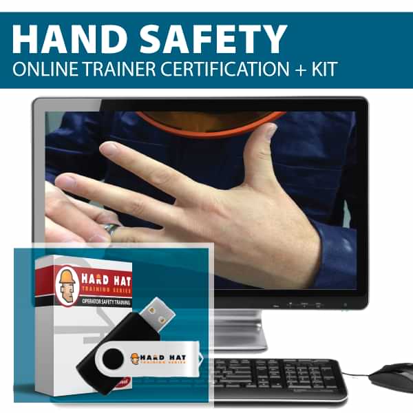 Hand Safety Train the Trainer Lifetime Certification | OSHA Compliant