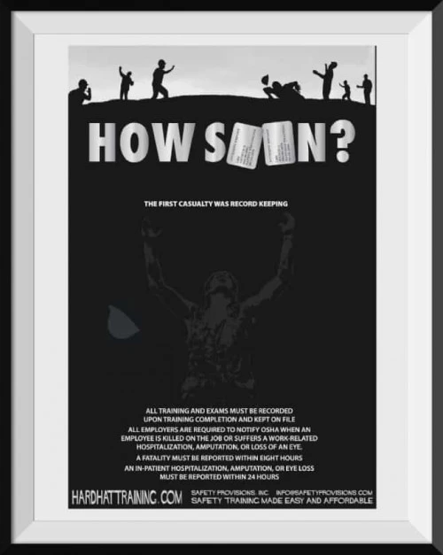 Record Keeping Train the Trainer Lifetime Certification | OSHA Compliant